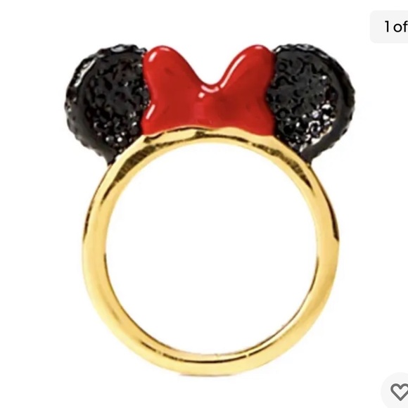 kate spade | Jewelry | New Kate Spade X Disney Minnie Mouse Ring Size 7 ...